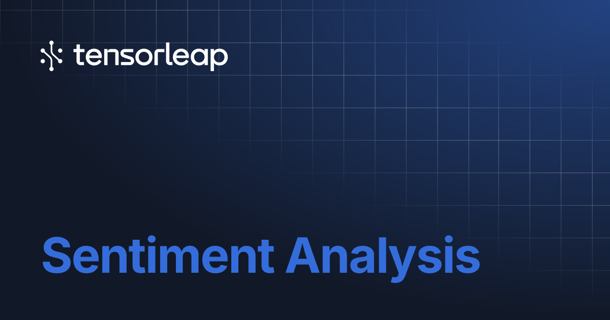 Sentiment Analysis | Tensorleap Docs