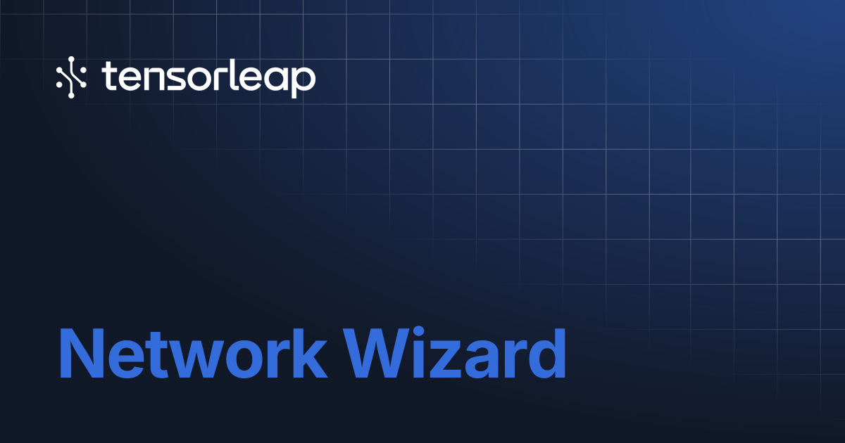 Network Wizard | Tensorleap Docs